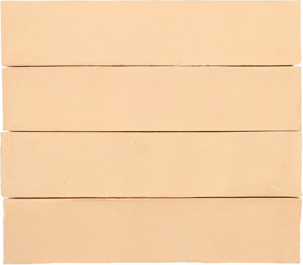 New Terracotta Natural Bisque D000 | David & Goliath - Handmade tiles